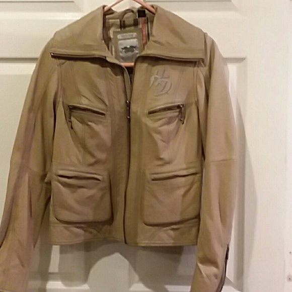 Harley-Davidson | Jackets & Coats | Harley Davidson Goatskin Leather ...